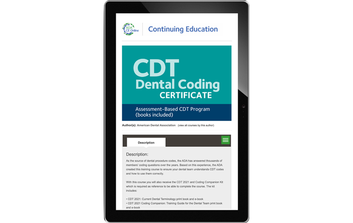 CDT Books and More | American Dental Association