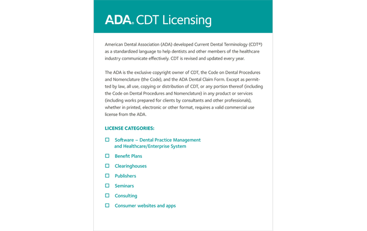 CDT Books and More | American Dental Association