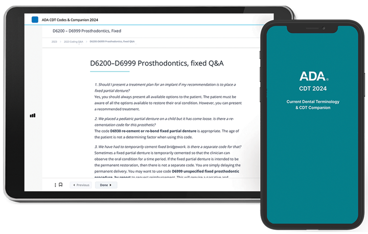 CDT Books and More | American Dental Association