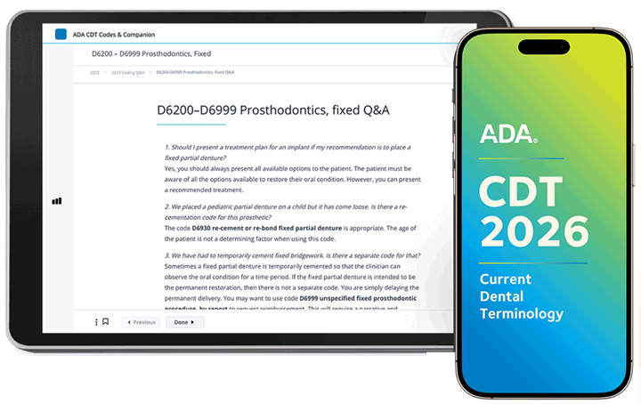 CDT Books and More | American Dental Association