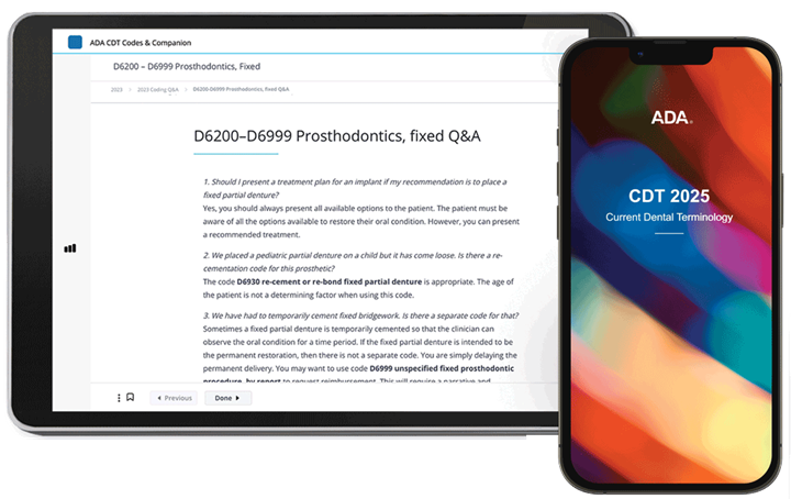 CDT Books and More | American Dental Association