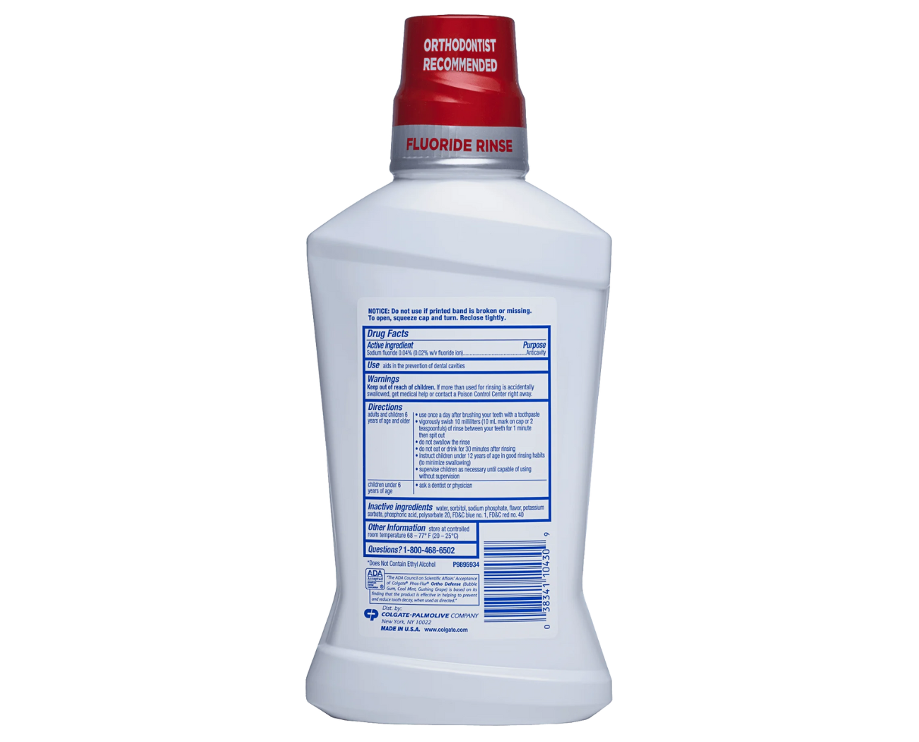 Colgate Phos-Flur Ortho Defense | American Dental Association