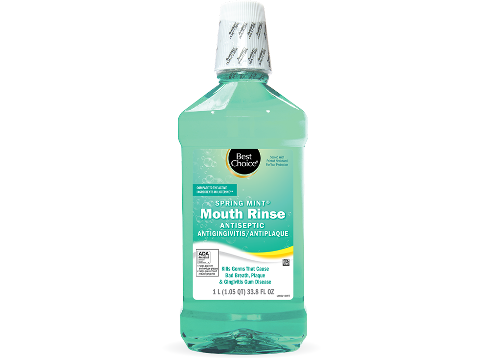 Best Choice Antiseptic Mouth Rinse | American Dental Association