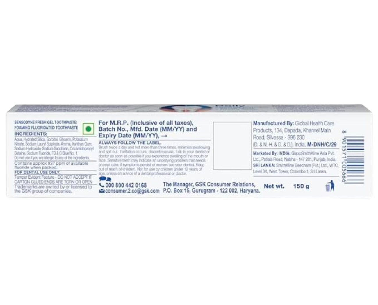 Sensodyne Toothpaste | American Dental Association