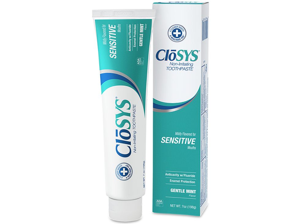 CloSYS Sensitive Fluoride Toothpaste | American Dental Association