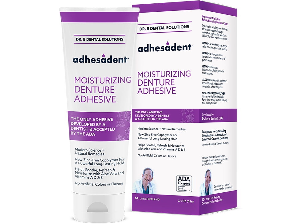 Adhesadent Denture Adhesive Cream | American Dental Association