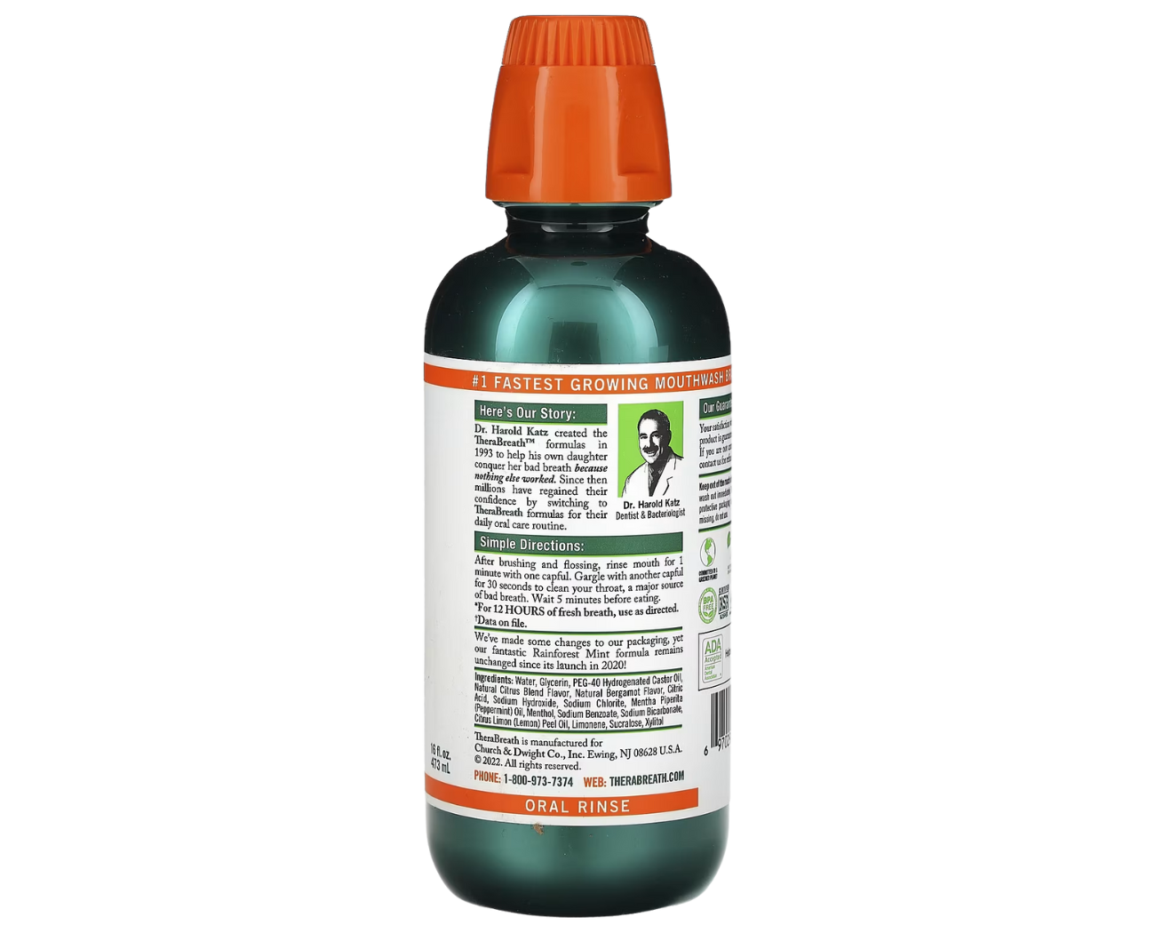 TheraBreath Fresh Breath Oral Rinse | American Dental Association